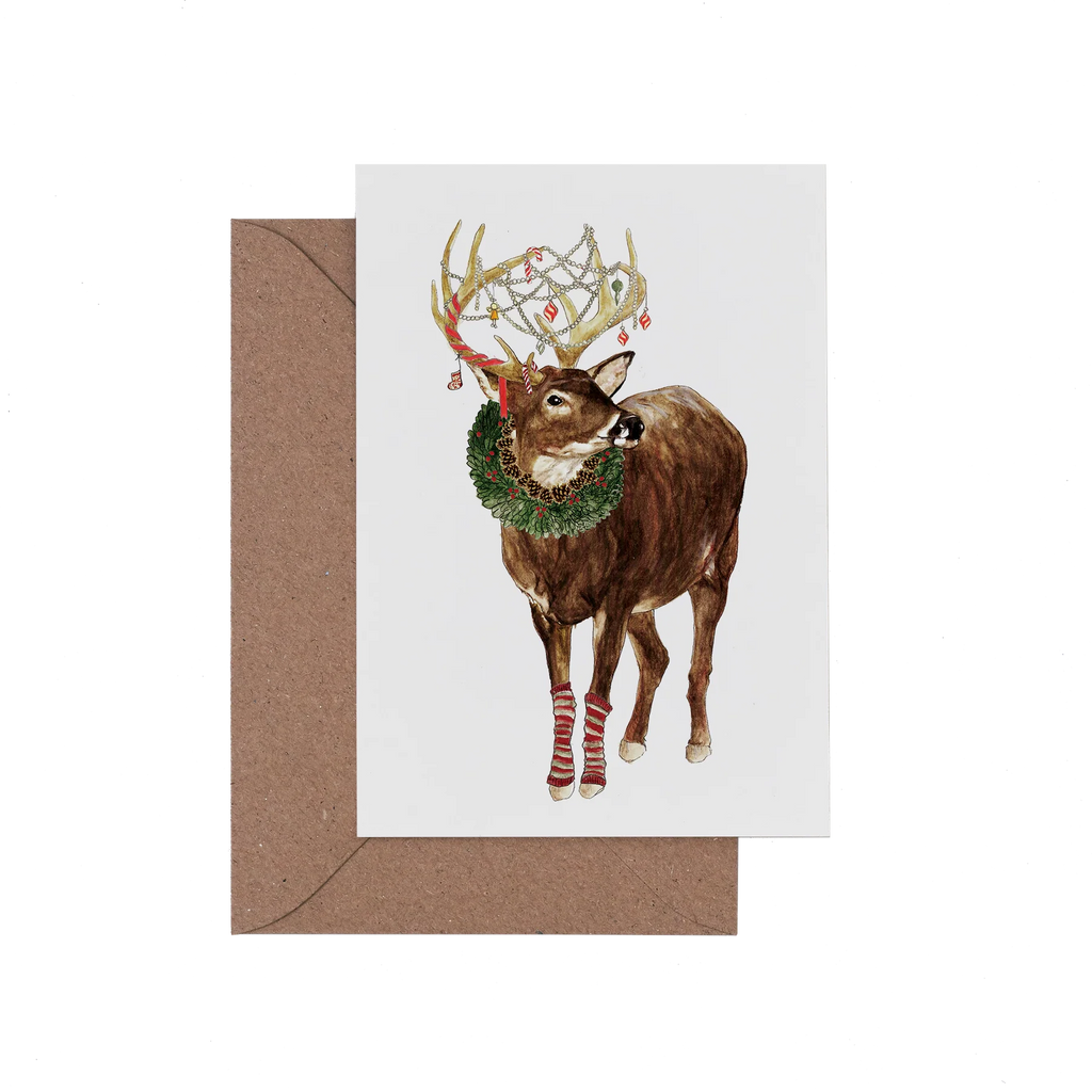 Merry Christmas My Deer Christmas Card - Mister Peebles - Daisy Chain ...