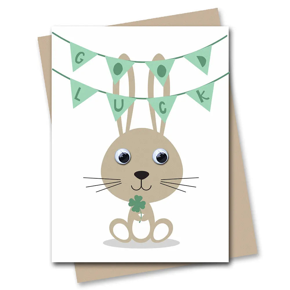 Good Luck Bunny - Stripey Cats - Daisy Chain Gift Company
