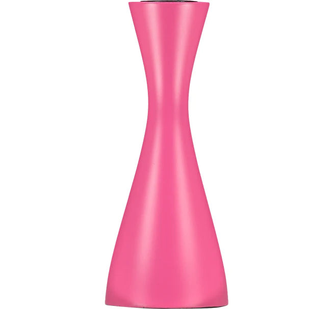 Medium Wooden Candlestick: Neyron Rose Pink - British Colour Standard ...