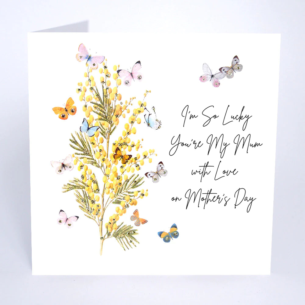 So Lucky You're My Mum Mother's Day Card - Five Dollar Shake - Daisy ...