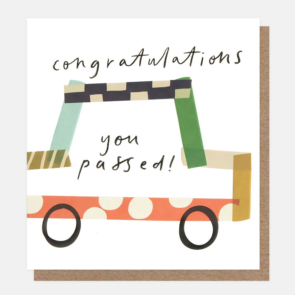 Tape Car You Passed! Greeting Card - Caroline Gardner - Daisy Chain ...