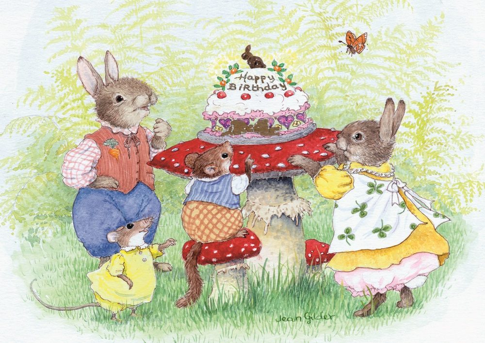 Rabbit's Birthday: Nostalgia - The Porch Fairies - Daisy Chain Gift Company