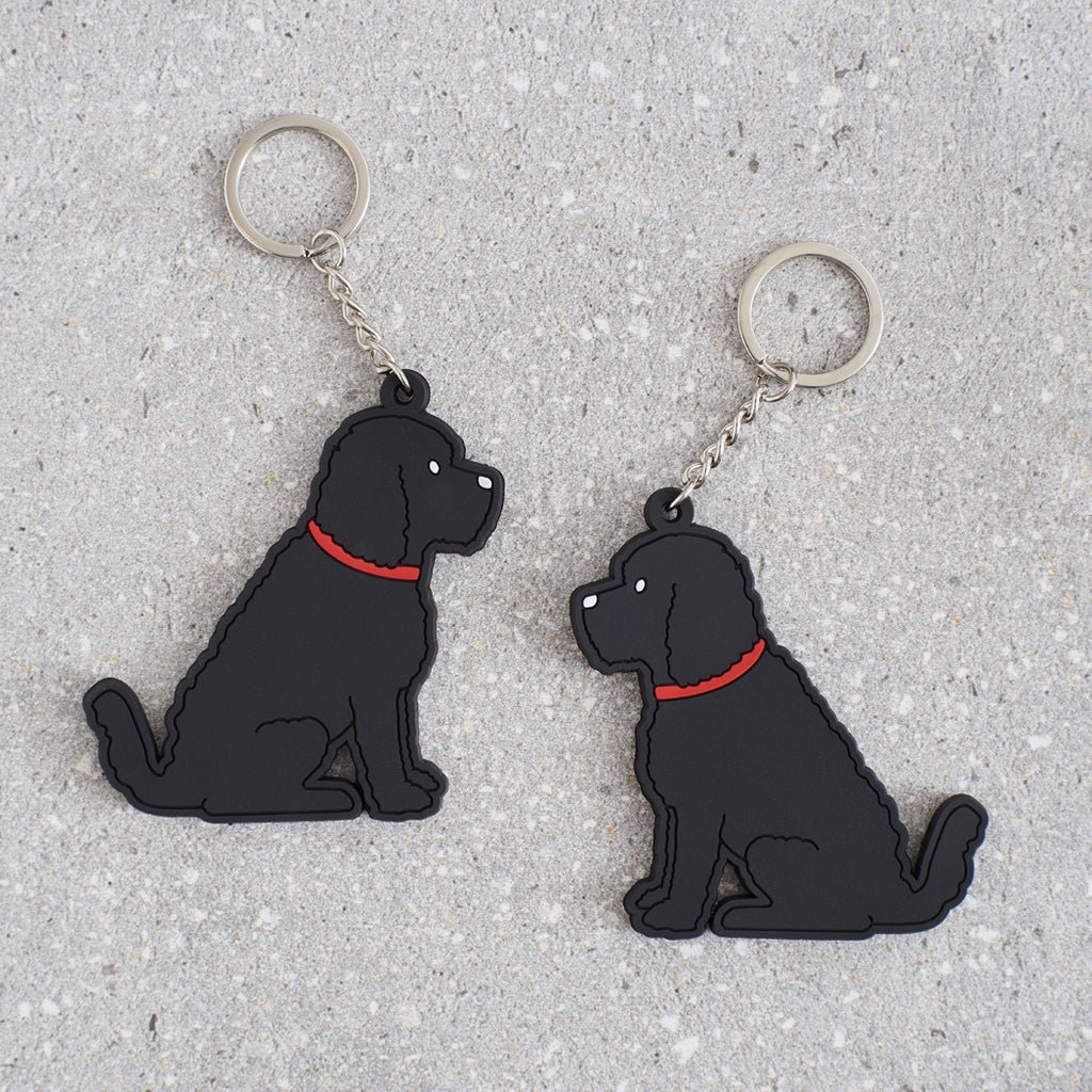 Black Cockapoo / Labradoodle Keyring - Sweet William - Daisy Chain Gift ...