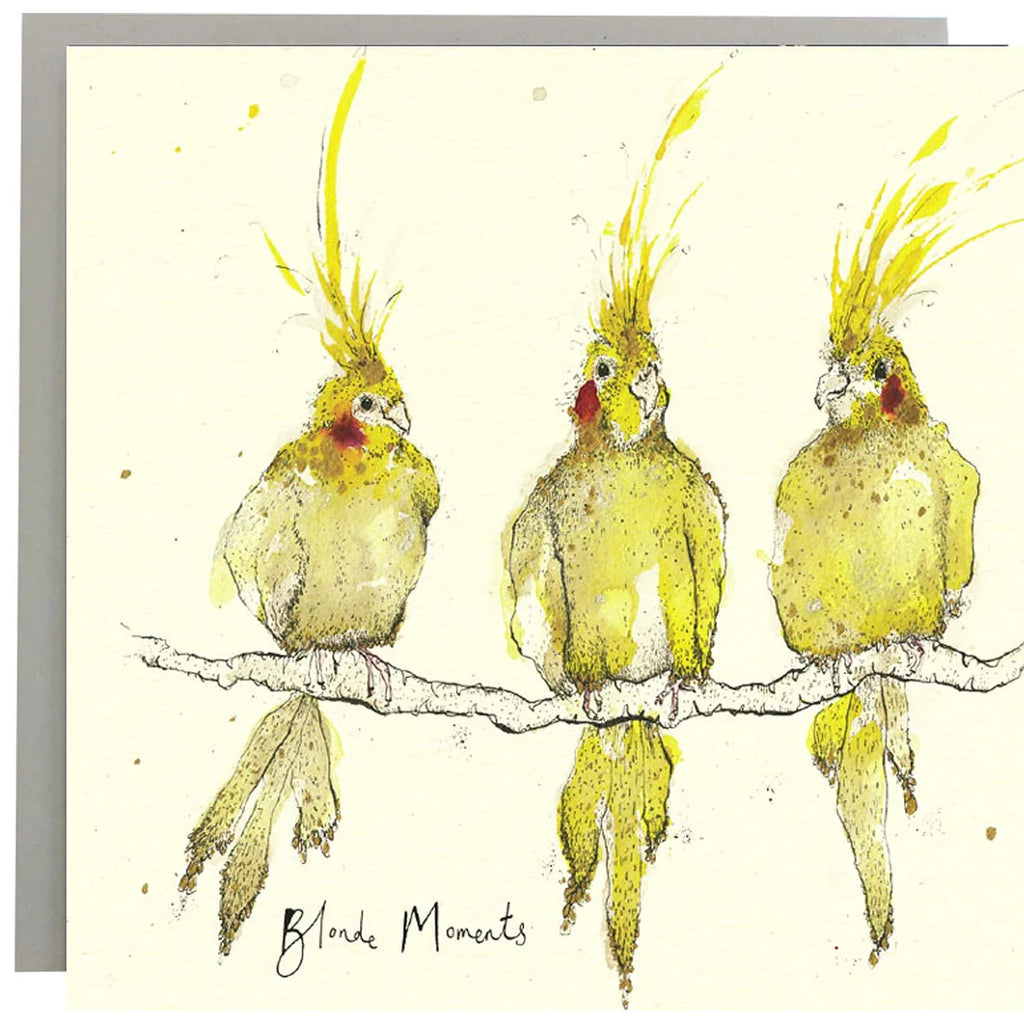 Blonde Moments Card - Anna Wright - Daisy Chain Gift Company